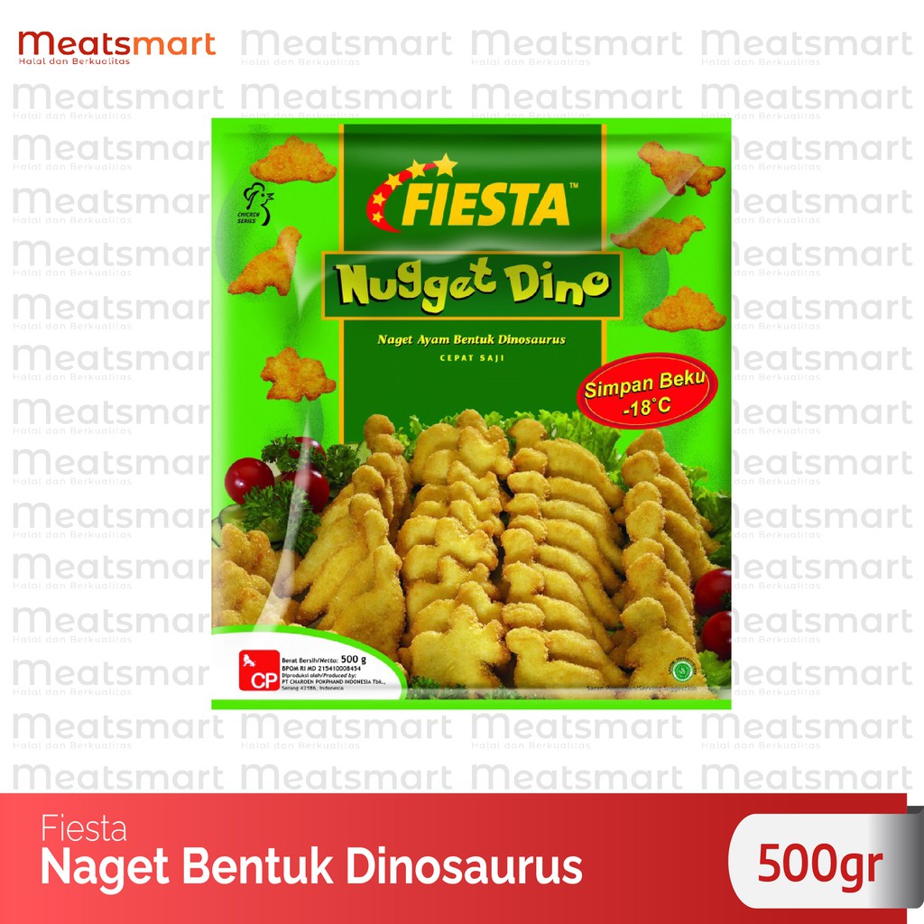 Jual FIESTA NUGGET DINO 500gr | Shopee Indonesia