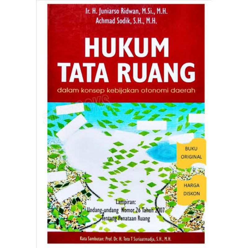 Jual HUKUM TATA RUANG JUNIARSO RIDWAN | Shopee Indonesia