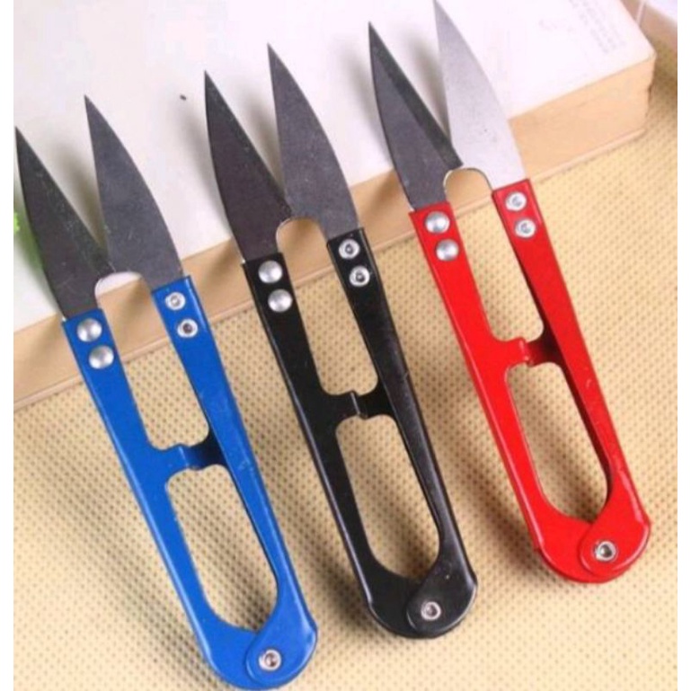 Jual (12pcs) Gunting Cekris Benang Kangyan Tajam Kuat Anti Karat Murah ...