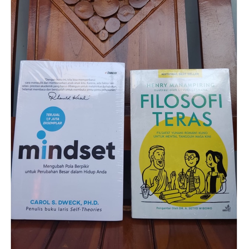 Jual Paket 2 Buku - FILOSOFI TERAS & MINDSET | Shopee Indonesia
