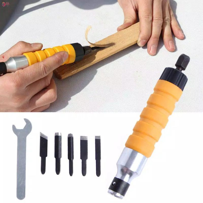 Jual [BEST QUALITY] ALAT UKIR KAYU ELETRIC CHISEL WOOD CARVING TOOL SET ...