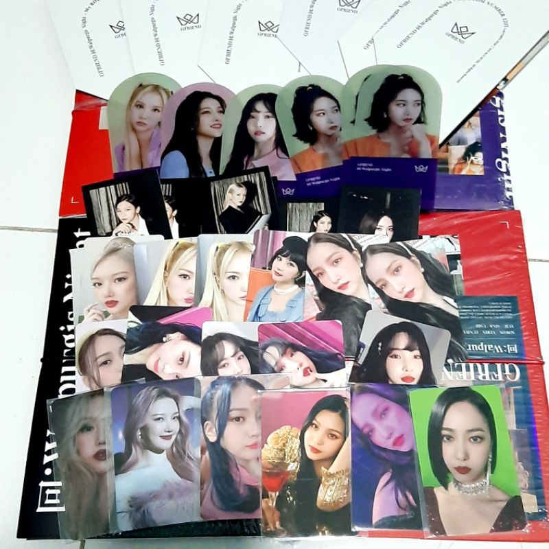 Jual [SALE!] GFRIEND Photocard/ Benefit Ktown4u/ Business Card/ Poster/ Pet Photo Stand/ Room ...