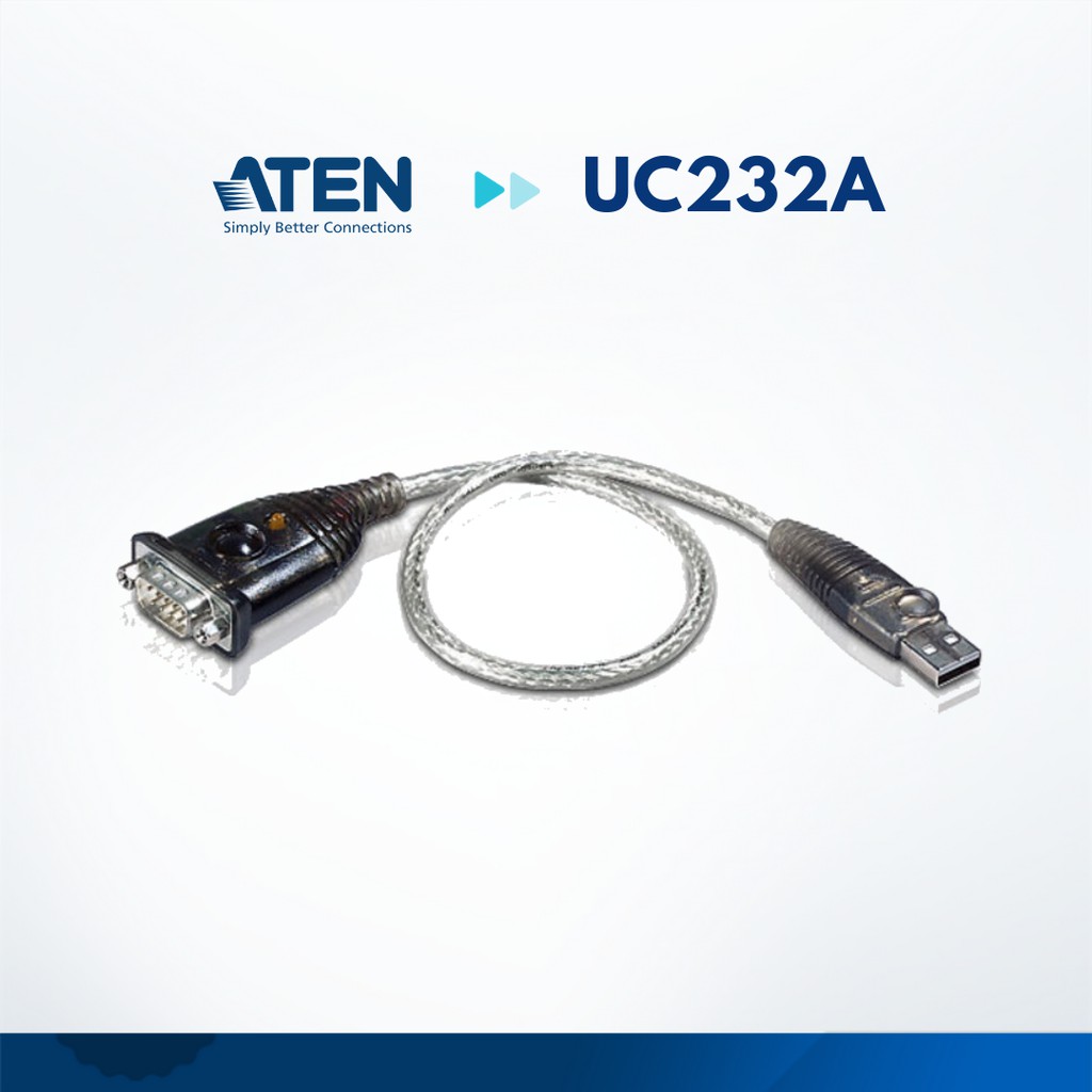 Jual ATEN UC232A USB to RS-232 Adapter (35cm) | Shopee Indonesia