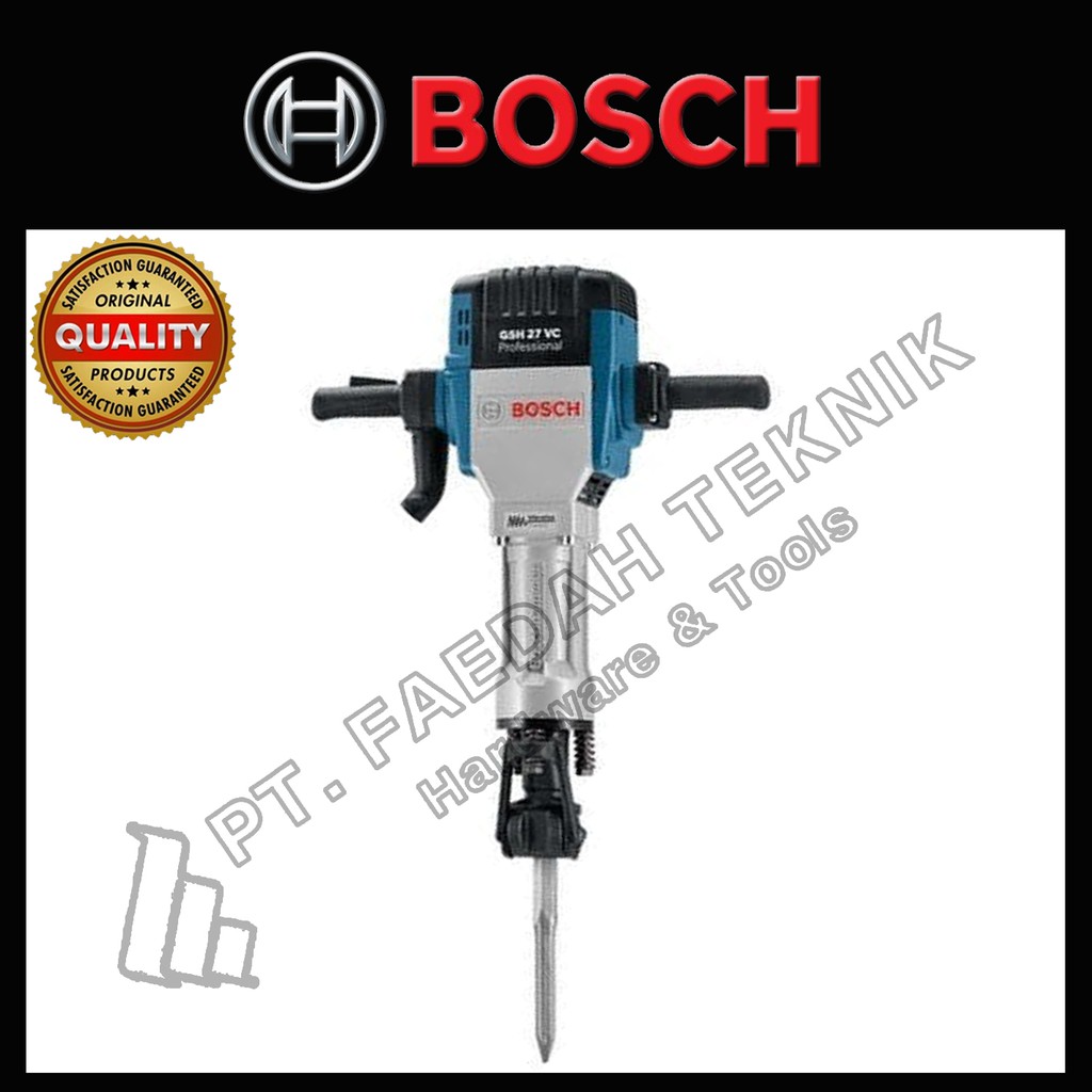 Jual Bosch Demolition Hammer / Bobok Beton Listrik 25Joule 1500W GSH 27 ...