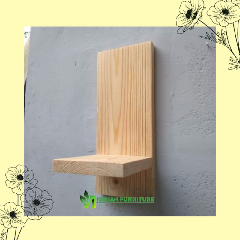 Jual Rak Tanaman Gantung/ Dekorasi Dinding / Tempat Pot Bunga / Rak ...