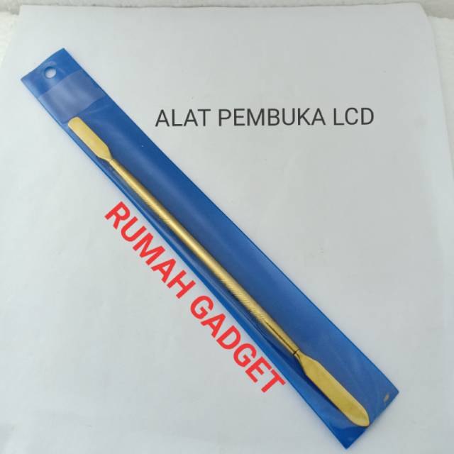 Jual OPENING TOOL IRON GOLD ALAT PEMBUKA LCD DAN CASING PENCONGKEL ...