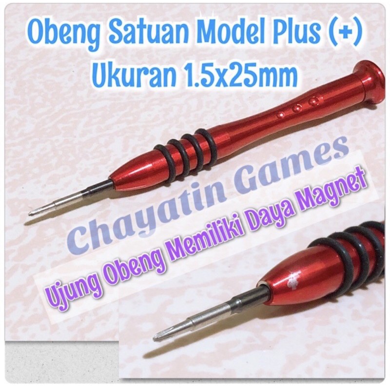 Jual Obeng HP Satuan Model Y & Model Bintang & Model + For HP Iphone ...