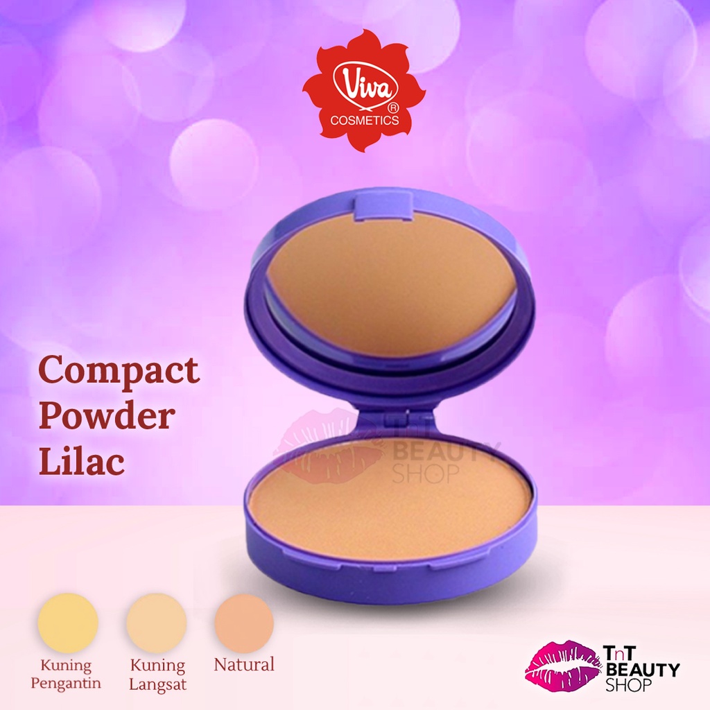 Jual VIva Compact Powder Lilac 19gr - Bedak Padat | Shopee Indonesia
