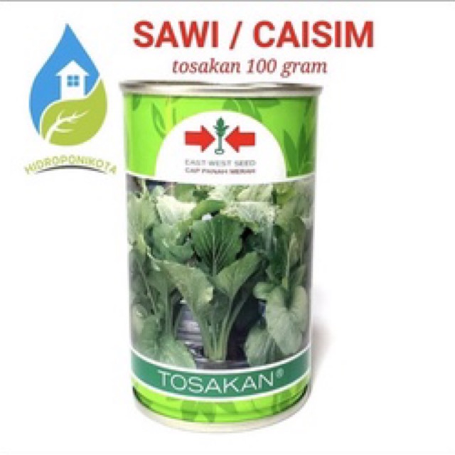 Jual Benih caisim tosakan 100 gram kaleng | Shopee Indonesia