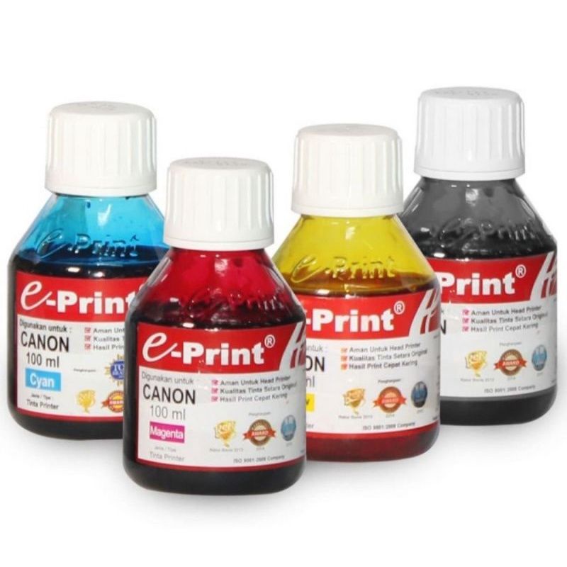 Jual Tinta E print Eprint E-print Canon 100 ml Original Isi Ulang Cartridge Canon 810 811 dll ...