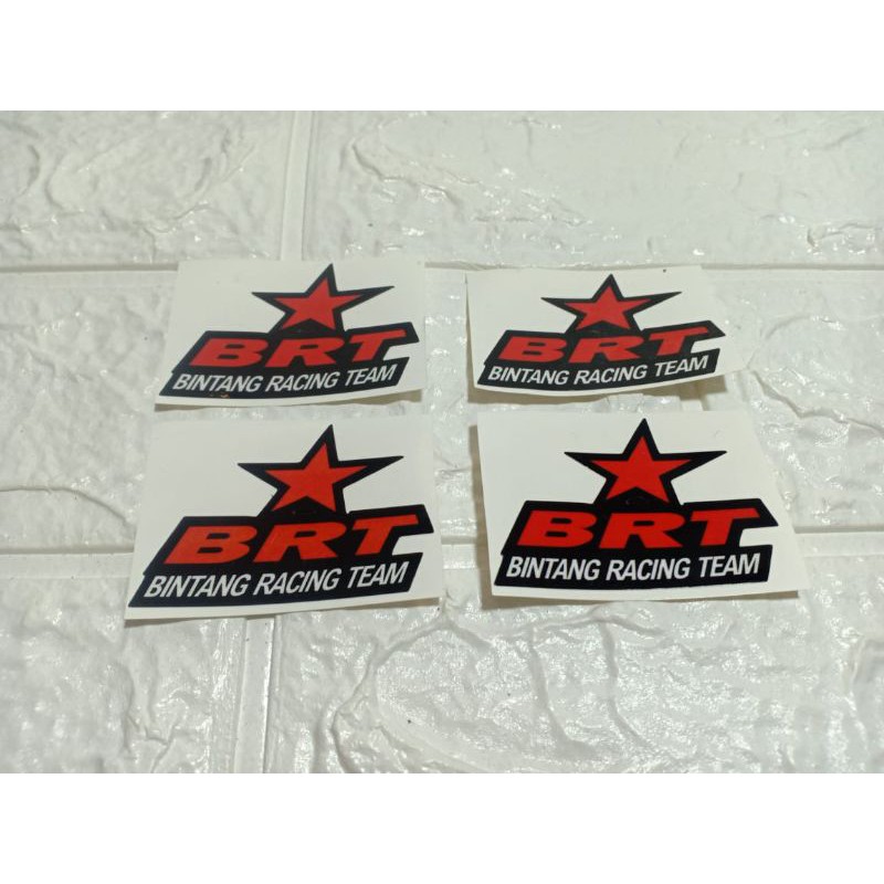 Jual stiker BRT bintang racing team | Shopee Indonesia
