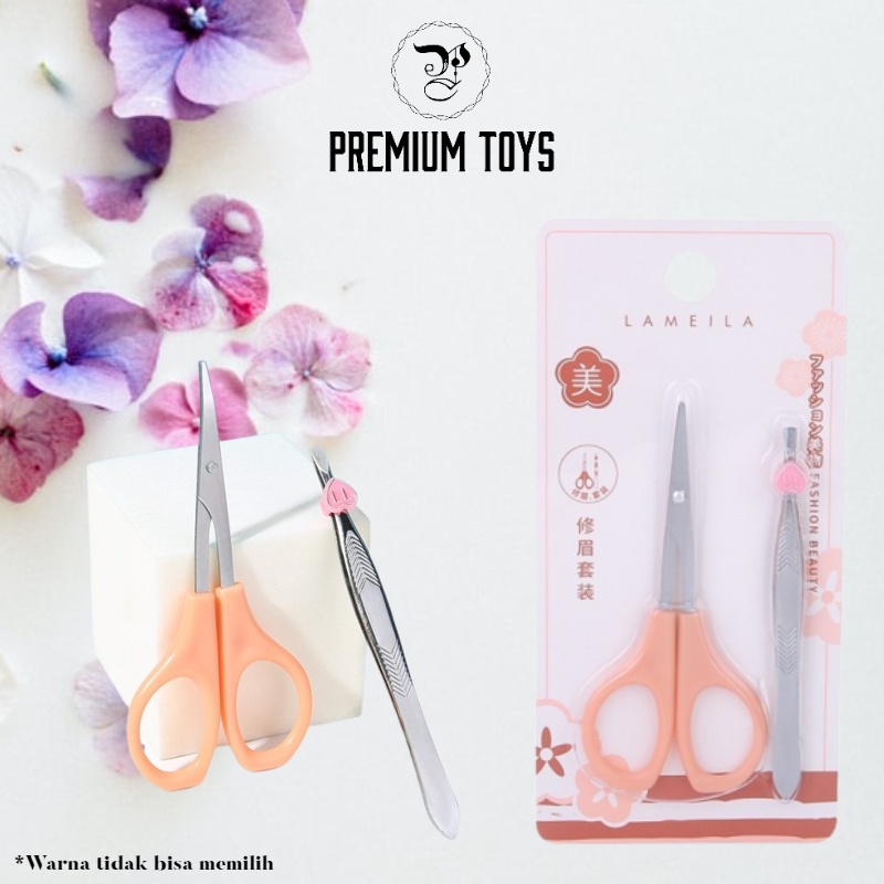 Jual Gunting Alis + Pinset Bulu | Shopee Indonesia