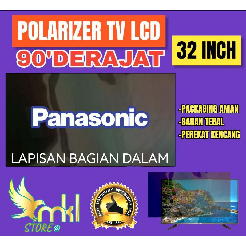 Jual POLARIS POLARIZER TV LCD LED 32" INC 90" DERAJAT PELAPIS PLASTIK ...