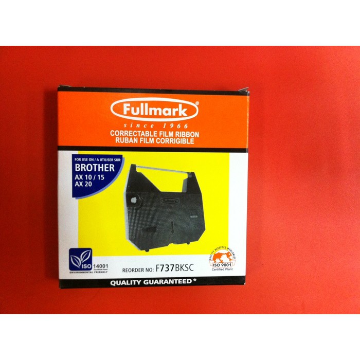 Jual Fullmark Correctable Film Ribbon F737BKSC (Untuk Mesin Tik Brother ...
