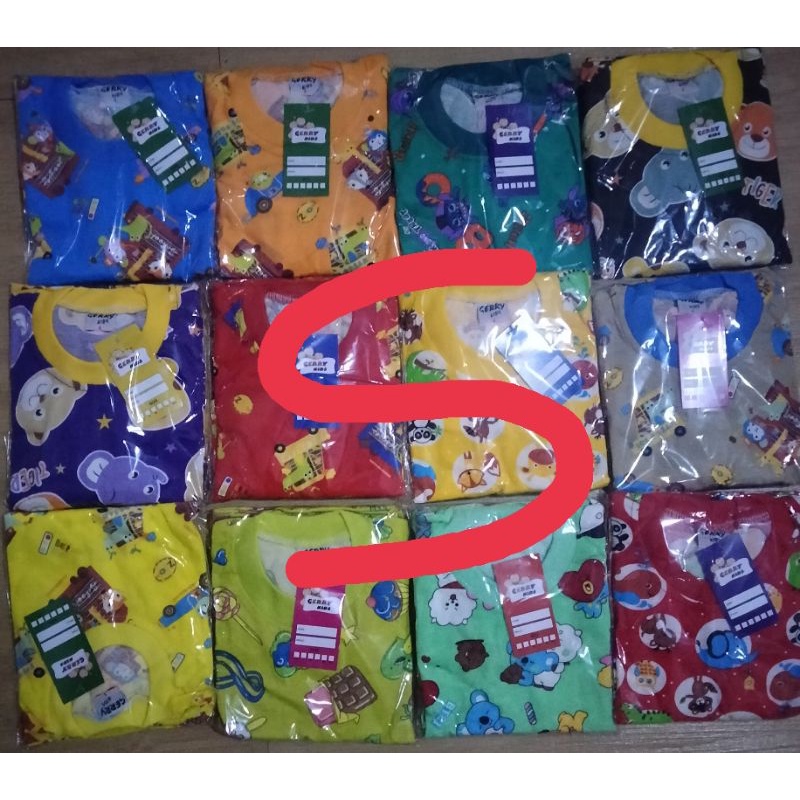 Jual PIYAMA GERRY KIDS/BAJU TIDUR ANAK GERRY KIDS UKURAN S (1-2 TAHUN ...
