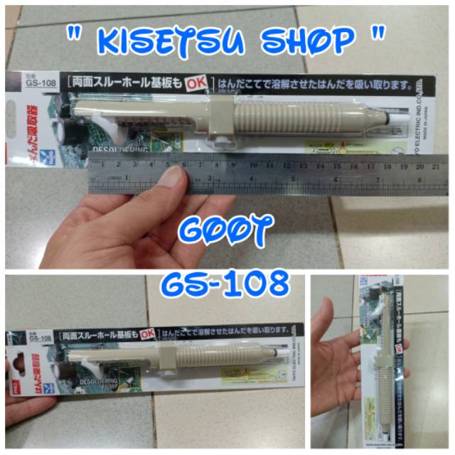 Jual Sedotan Timah ORIGINAL Goot GS108 / GS-108 | Shopee Indonesia