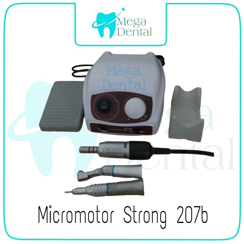 Jual Micromotor mikromotor Strong 207b (Mahasiswa) straight+contra ...