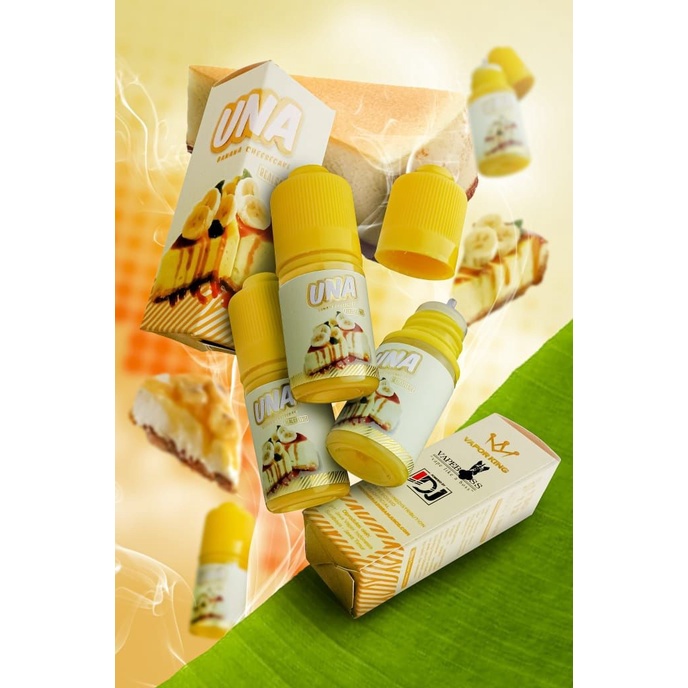 Jual IDJ Una Banana Cheesecake Salt Nic 12/25MG - 30ML | Shopee Indonesia
