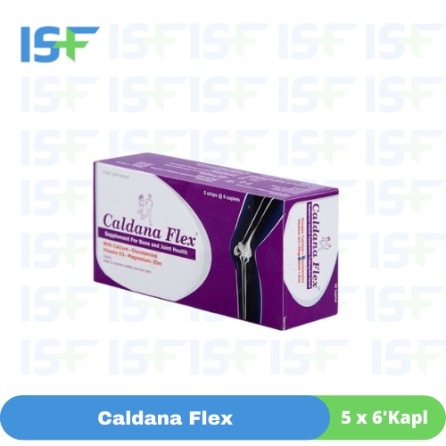 Jual ⭐ISF⭐Caldana Flex - 5 x 6'Kapl Suplemen Kesehatan Tulang dan Sendi ...