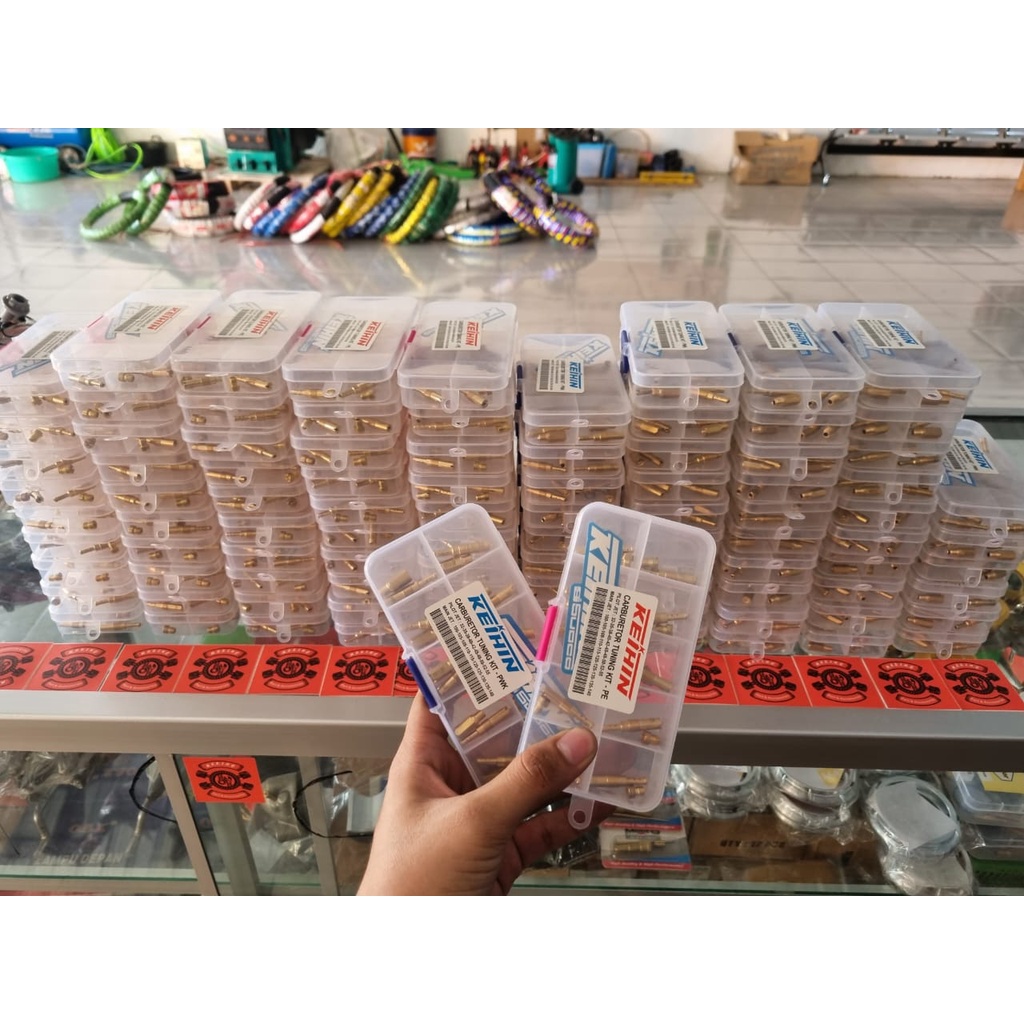 Jual pilot jet Main jet Set box pe pwl pwk pwm keihin series 20 pcs ...
