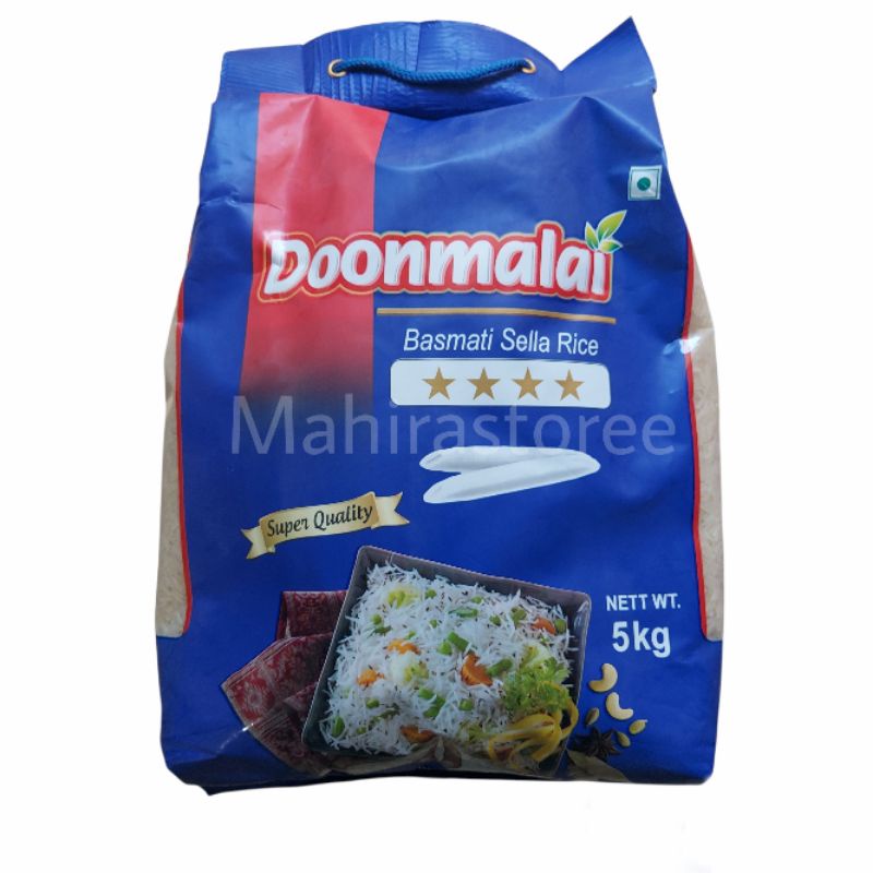 Jual Beras Basmati Doonmalai 5kg Beras India Premium Setara Abukass 5 ...