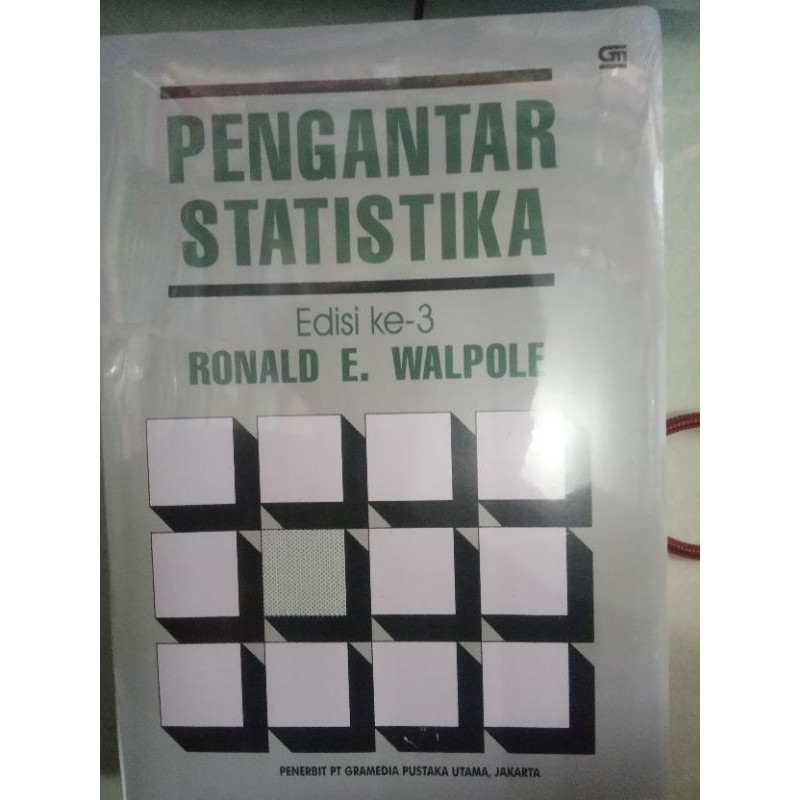 Jual BUKU PENGANTAR STATISTIKA EDISI KE-3 | Shopee Indonesia Jual BUKU PENGANTAR STATISTIKA EDISI KE-3 | Shopee Indonesia