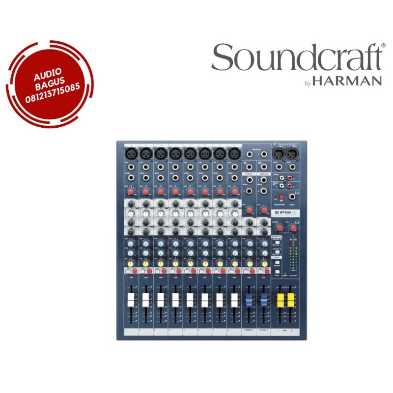 Jual SOUNDCRAFT EPM8 / EPM 8 / EPM-8 Mixer ORIGINAL 8 CHANNEL | Shopee ...