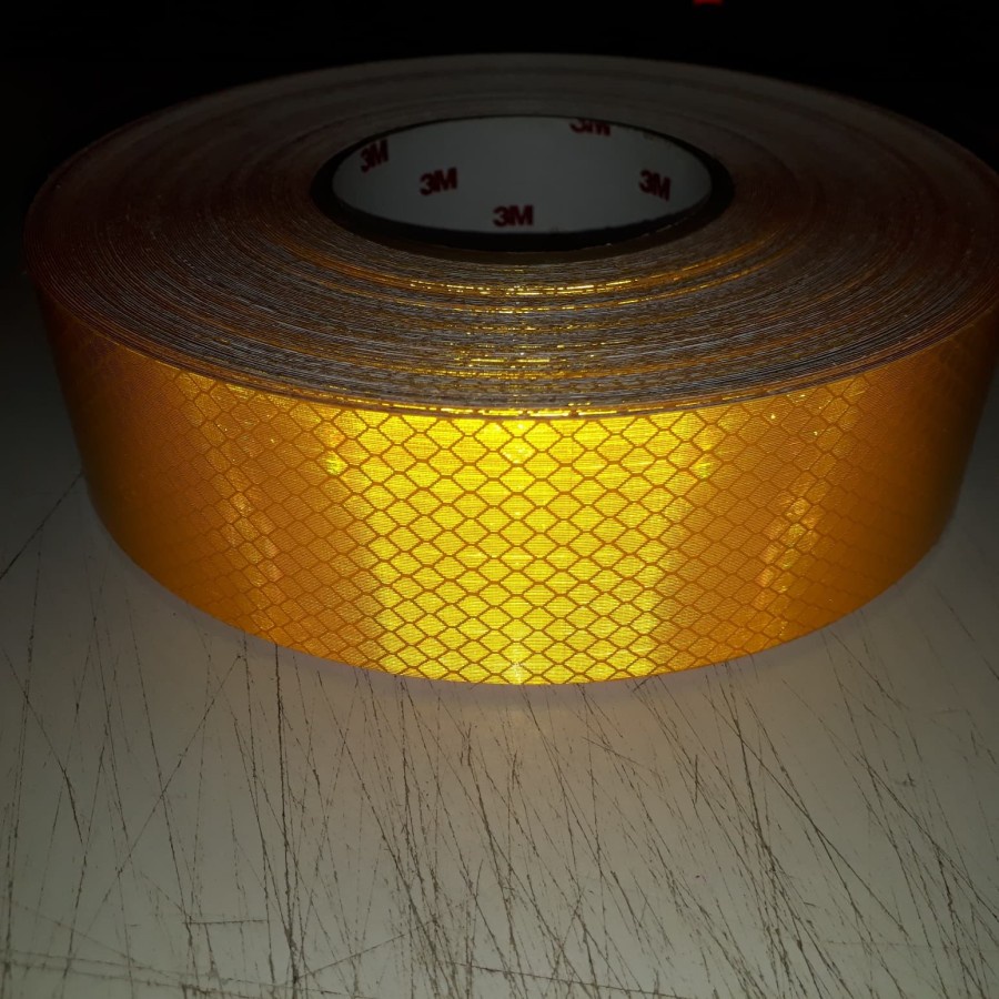 Jual Original 3M Reflective Tape 4081 2 inch x 50M Diamond Grade ...