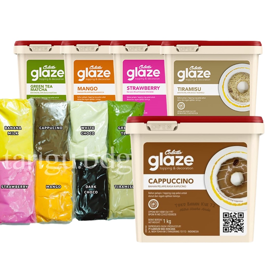 Jual Colatta Glaze Cappucino 250gr Selai Olesan Topping & Decoration ...