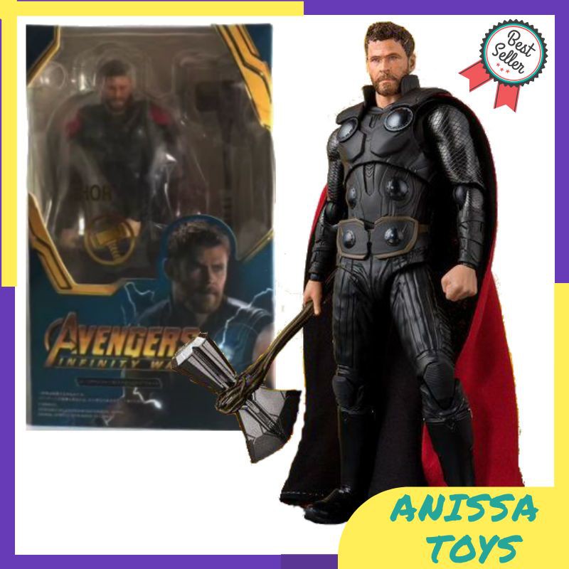 Jual Action Figure Avengers Set Figur Avengers infinity War SHF Thor ...