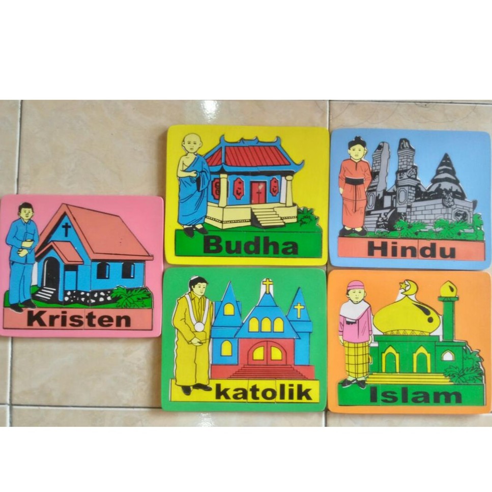Jual Puzzle Baca Rumah Ibadah | Shopee Indonesia