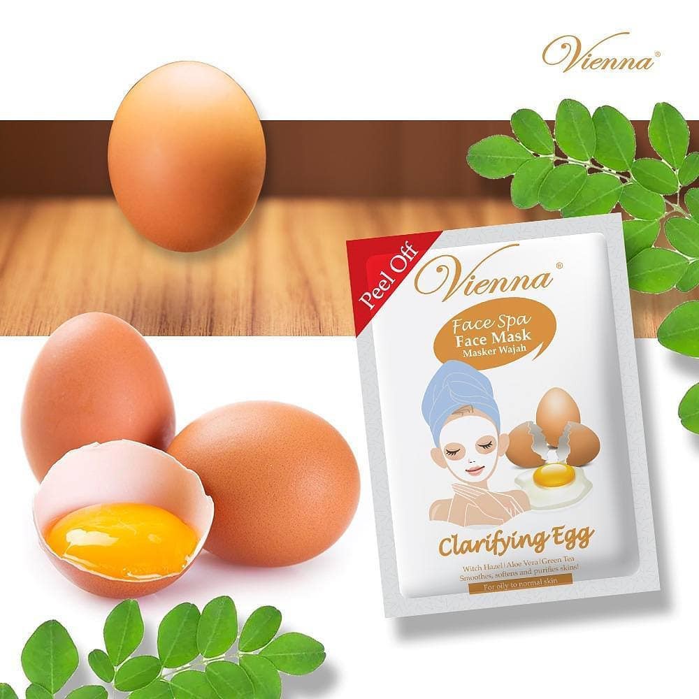 Jual Vienna Face Mask Peel Off Clarifying Egg 15mL Sachet | Shopee ...