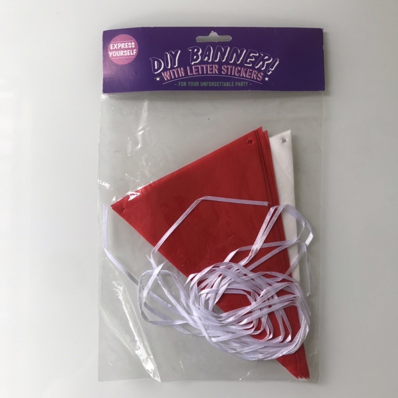 Jual DIY Banner Paper Flags Merah Putih | Shopee Indonesia