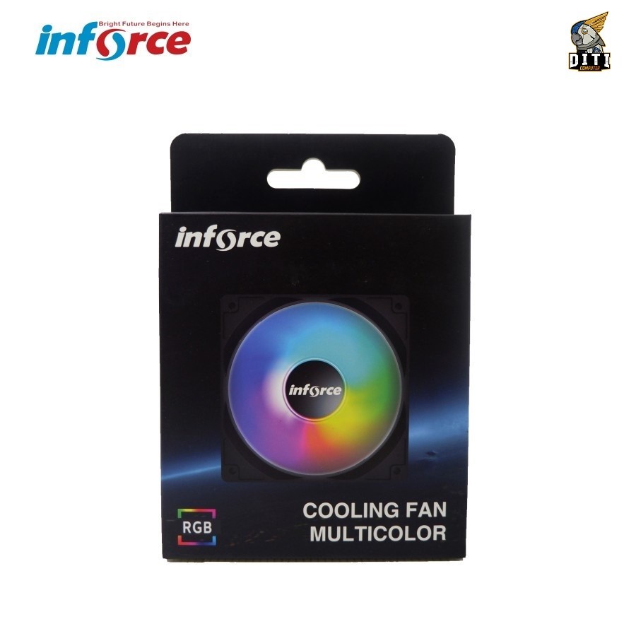 Jual Fan Inforce Multicolor Rotation 12CM | Shopee Indonesia