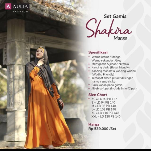 Jual Shakira Mango Aulia Fashion | Shopee Indonesia