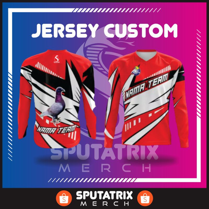 Jual JERSEY MERPATI BALAP FULL PRINTING | Shopee Indonesia