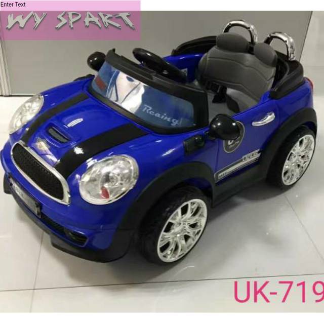 Jual Mobil aki anak mini cooper unikids | Shopee Indonesia