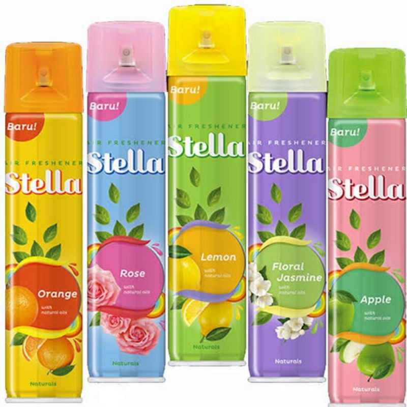 Jual STELLA AEROSOL 200ML // STELLA PENGHARUM RUANGAN / STELLA SPRAY ...
