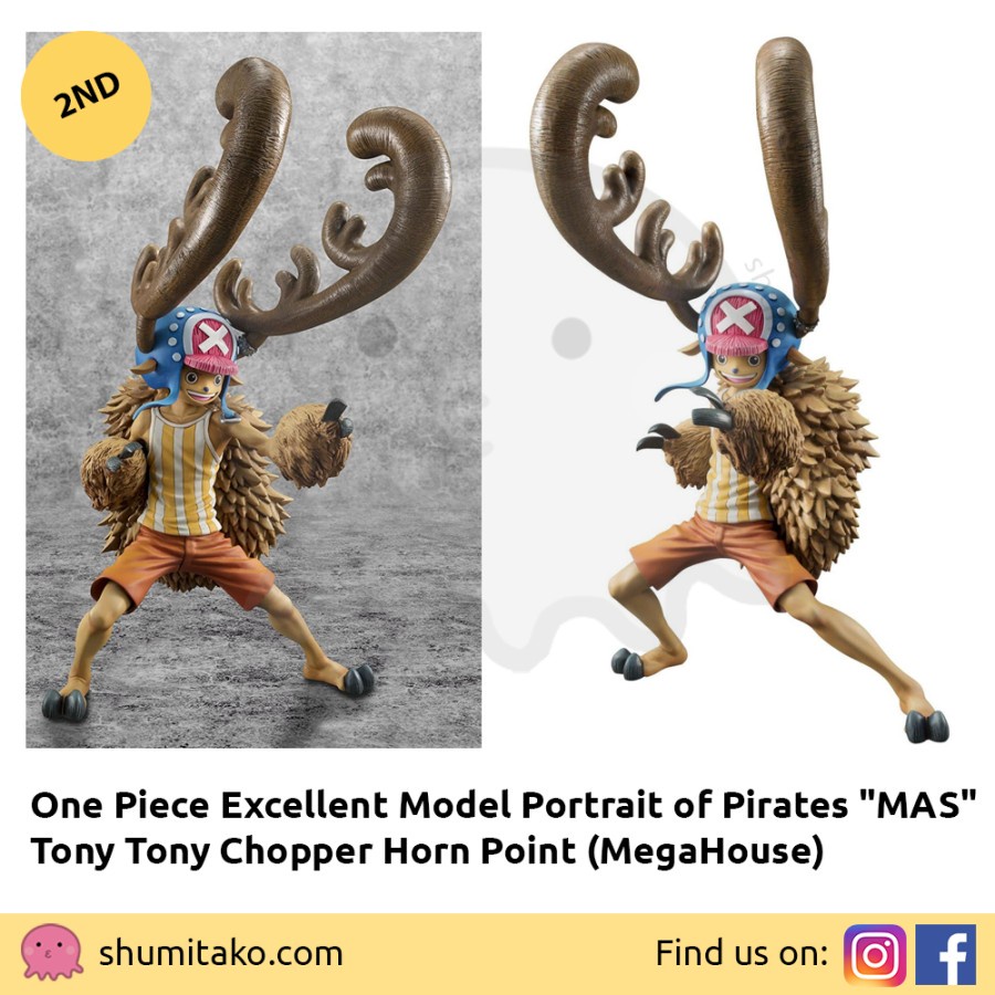 Jual One Piece Portrait of Pirates Tony Tony Chopper Horn Point ...