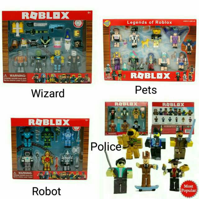 Jual Roblox figure 6/9pcs action figure champion of roblox virtual ...
