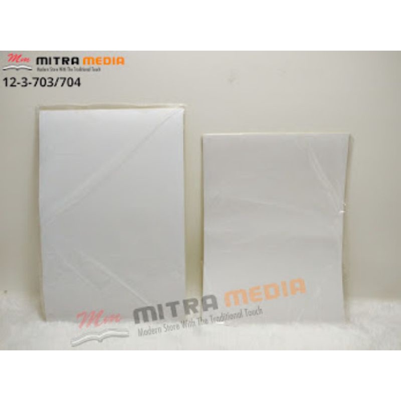 Jual Sticker Putih Susu White A4 / F4 isi 10 lembar | Shopee Indonesia