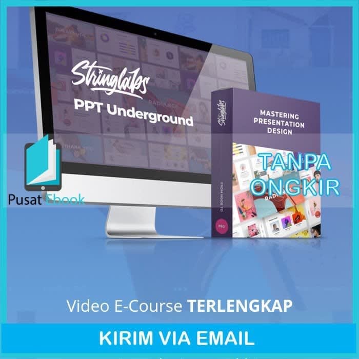 Jual ECourse PPT Underground Cara Buat Tempalate -A1 | Shopee Indonesia