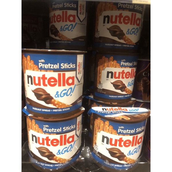 Jual NUTELLA & GO PRETZEL STICKS - 54gr / BREADSTICK - 52 gram ...