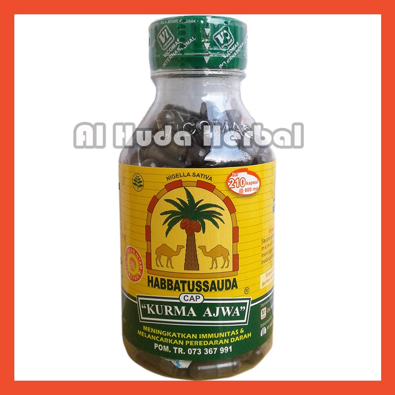 Jual Habbatussauda Kurma Ajwa 210 -Habbatussauda Murni-Habbatussaudah ...