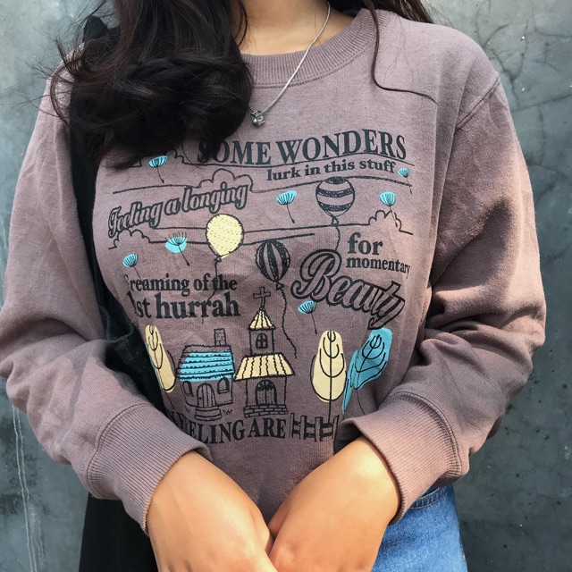 Jual Thrift sweater fix kak nanda | Shopee Indonesia