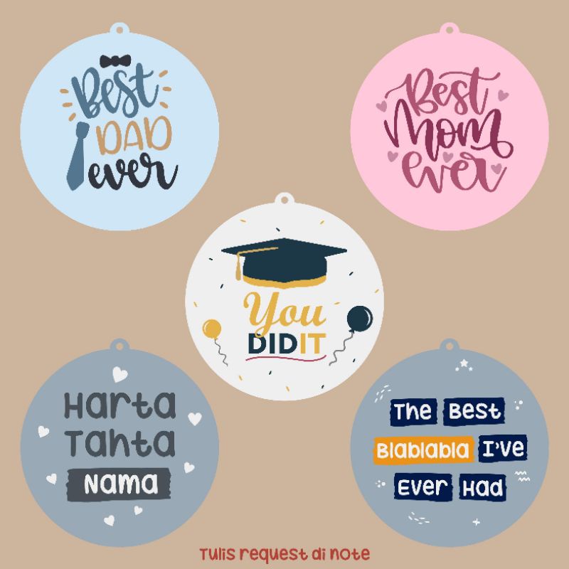 Jual Medali custom / Medali Murah / Piagam Custom / Medali Wisuda ...