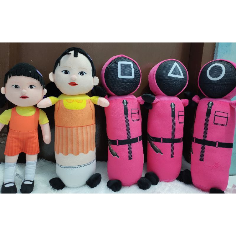 Jual Boneka Squid Game Dan Guling | Shopee Indonesia
