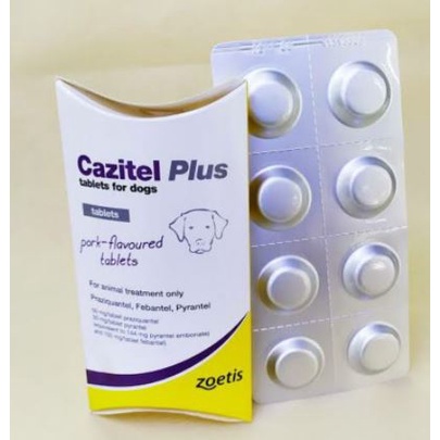 Jual Cazitel Plus obat cacing untuk anjing ( harga 1 pcs) | Shopee ...