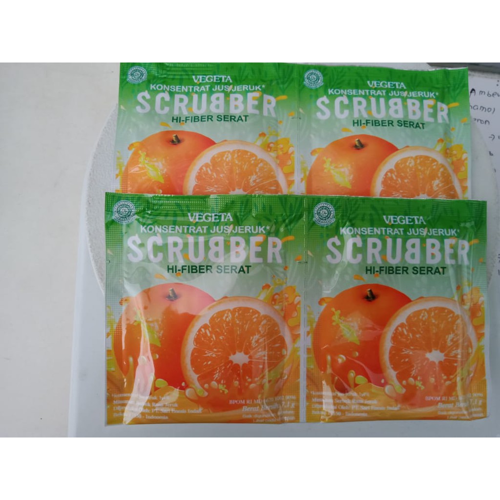 Jual VEGETA SCRUBBER JERUK / MINUMAN HERBAL | Shopee Indonesia