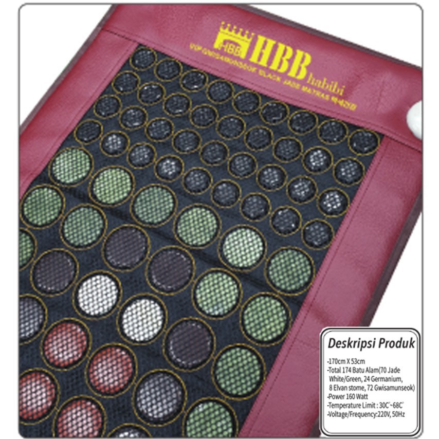 Jual ALAT TERAPI HABIBI JADE MATRA TOURMALINE GWISAMUNSEONG | Shopee ...